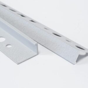 Vroma Brushed Black Straight Edge L-Shape 2.5M Heavy Duty Aluminium ...