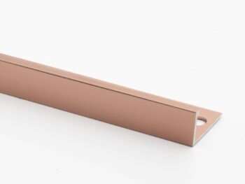 Vroma Bright Copper T Bar Aluminium 2.5M Heavy Duty Profile | Vroma Trims