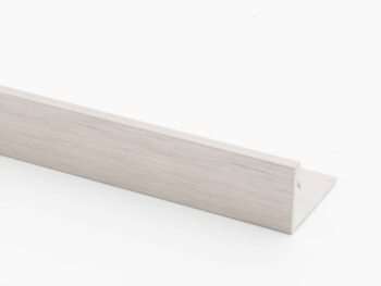 Vroma Brushed Champagne Straight Edge L-Shape 2.5M Heavy Duty Aluminium ...