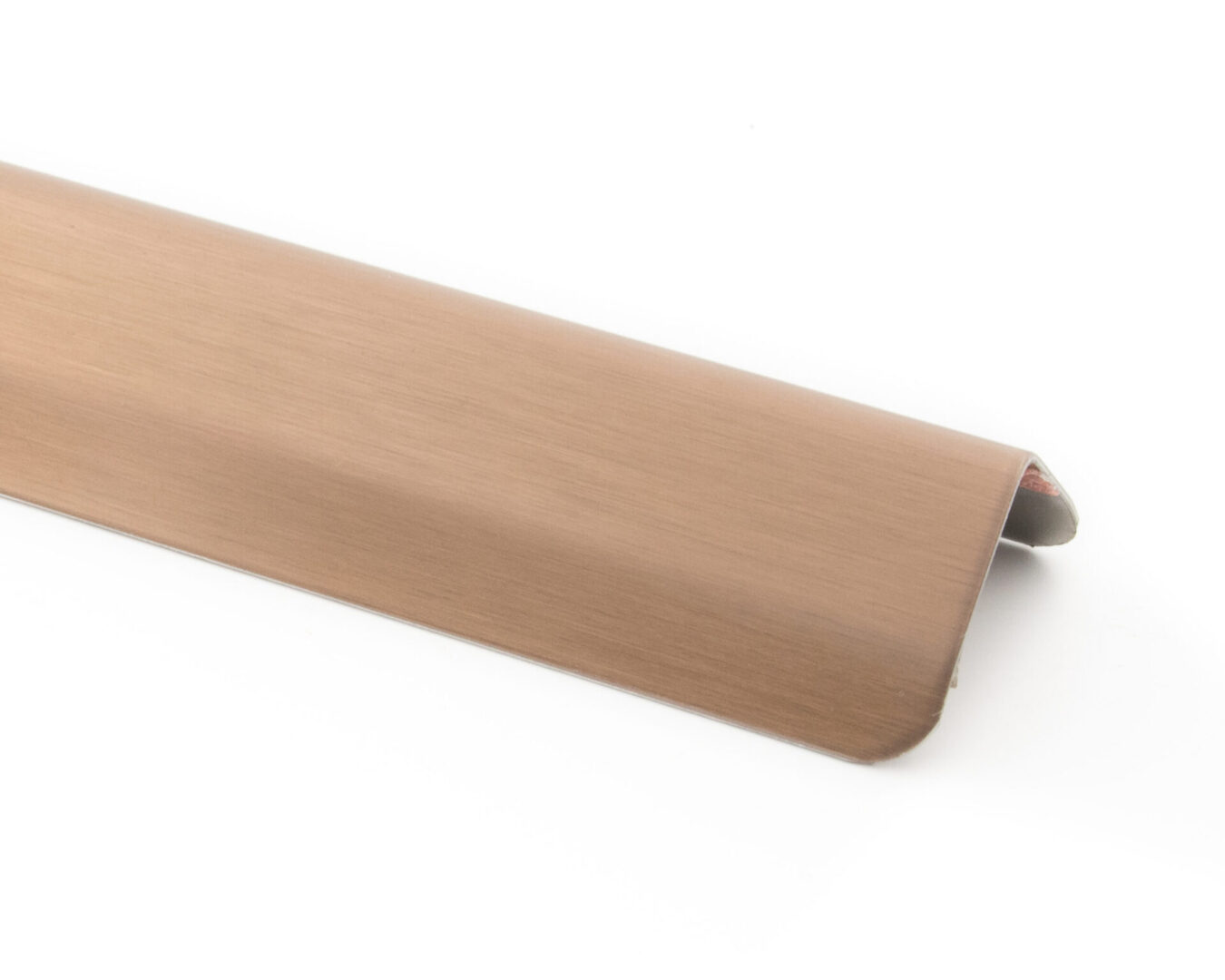 Vroma Stainless Steel Brushed Rose Gold Corner Edge Protector External ...