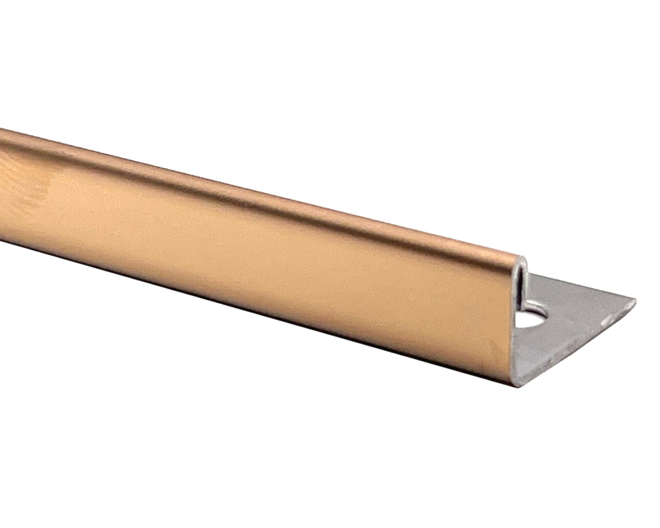 Vroma Mirror Finish Rose Gold L Shape 2.5M Heavy Duty 304 Stainless ...